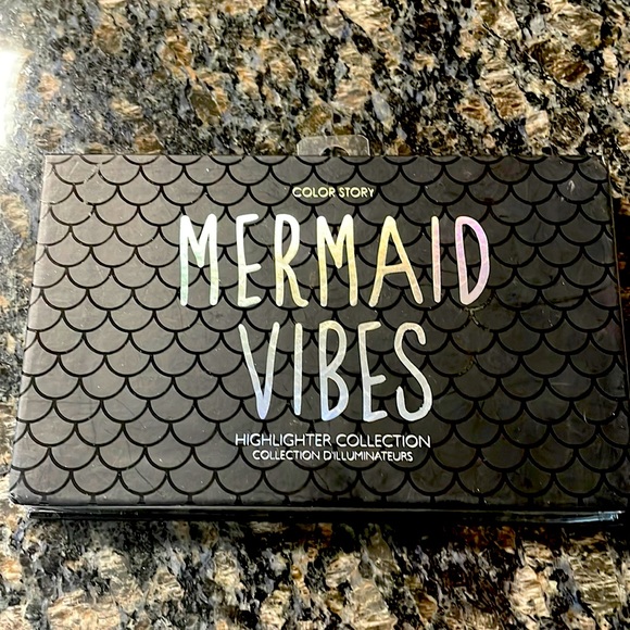 Makeup | Color Story Mermaid Vibes Highlighter Collection Eyeshadow ...